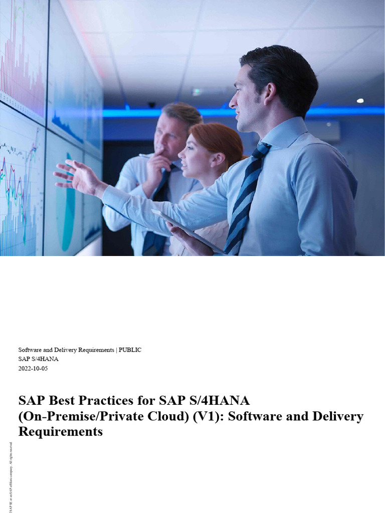 BP OP ENTPR S4HANA2022 09 Requirements EN XX | PDF | Server (Computing ...