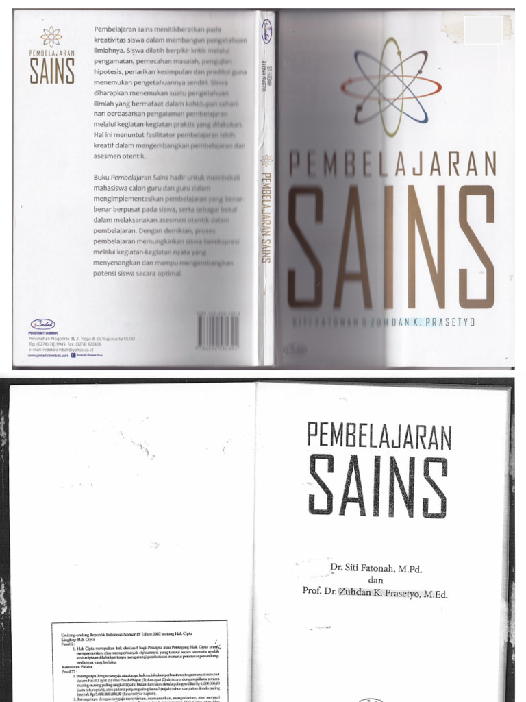 Bukupembelajaran Sains | PDF