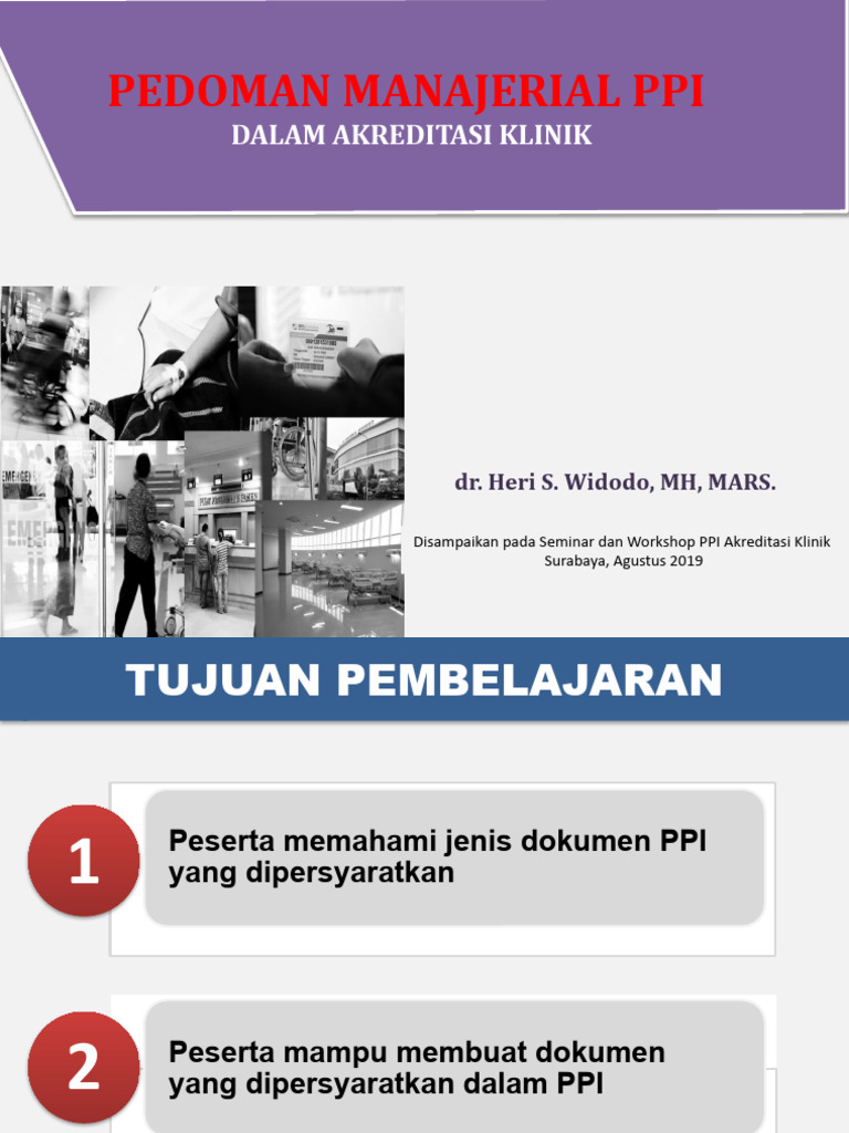 PP. Pedoman Manajerial PPI Dalam Implementasi Akreditasi Puskesmas | PDF