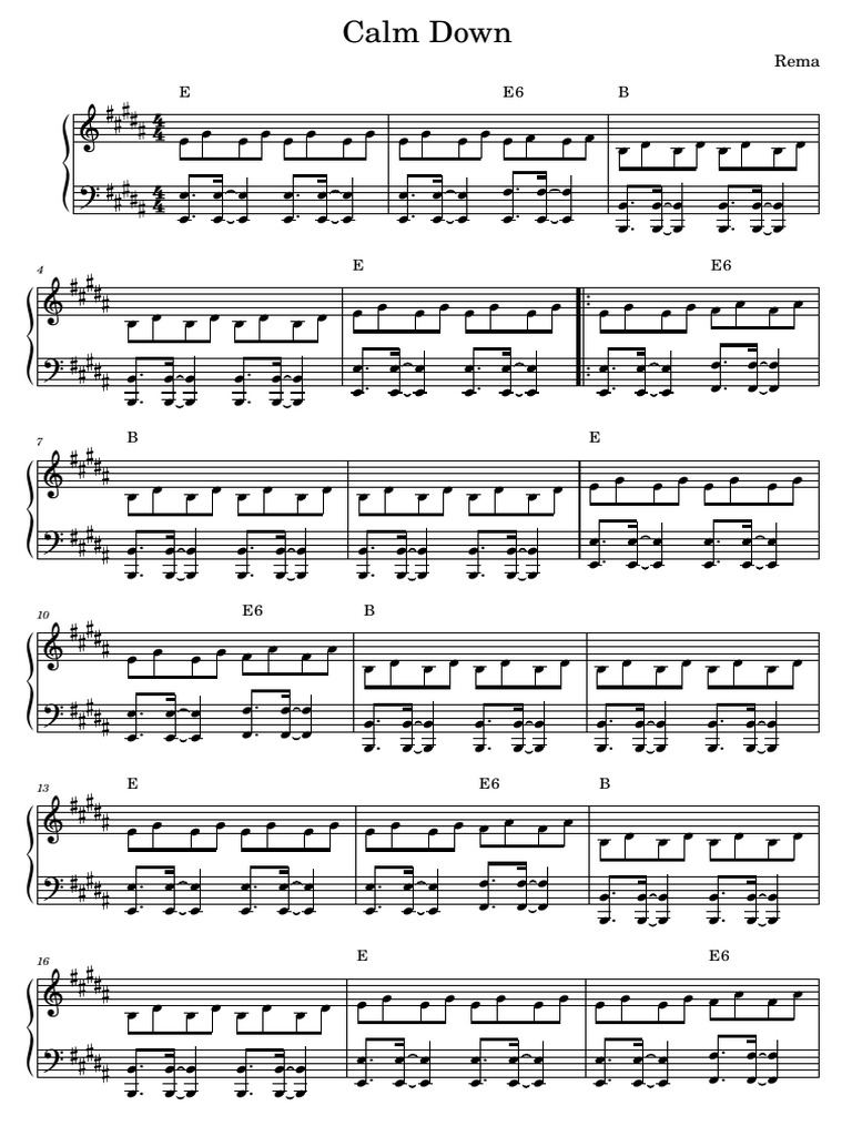 11 Calm Down | PDF | Billboard Number One Singles