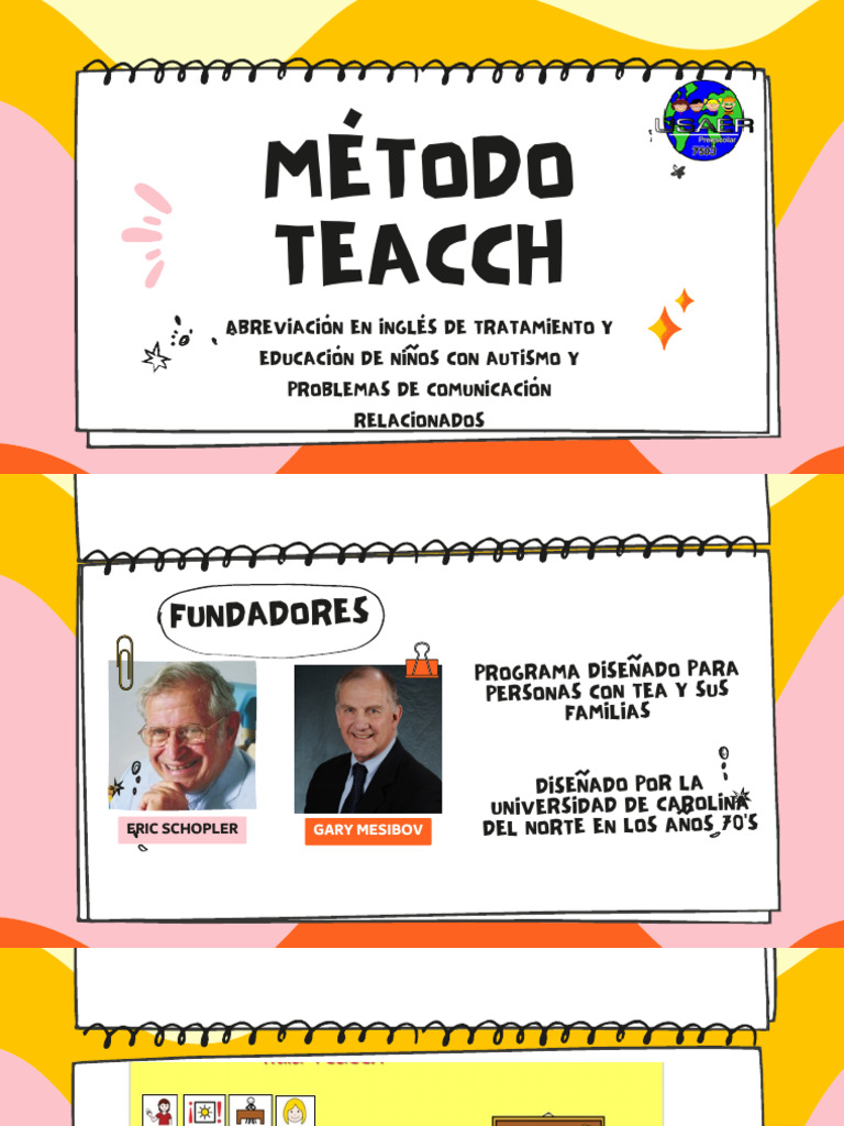 ??METODO TEACCH Presentacion | PDF | Comunicación humana | Modificación de comportamiento
