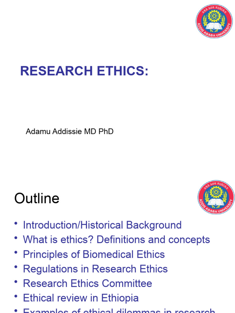 History of Research Ethics Overview | PDF | Institutional Review Board ...