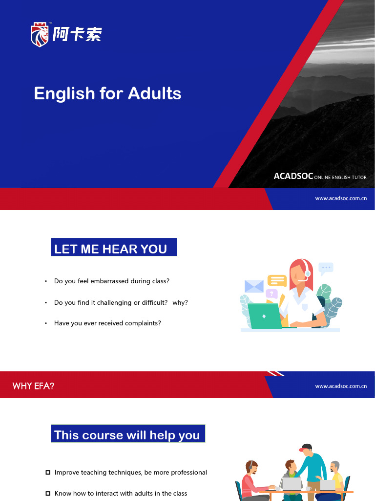 Effective English Teaching for Adults | PDF | Learning | English Language