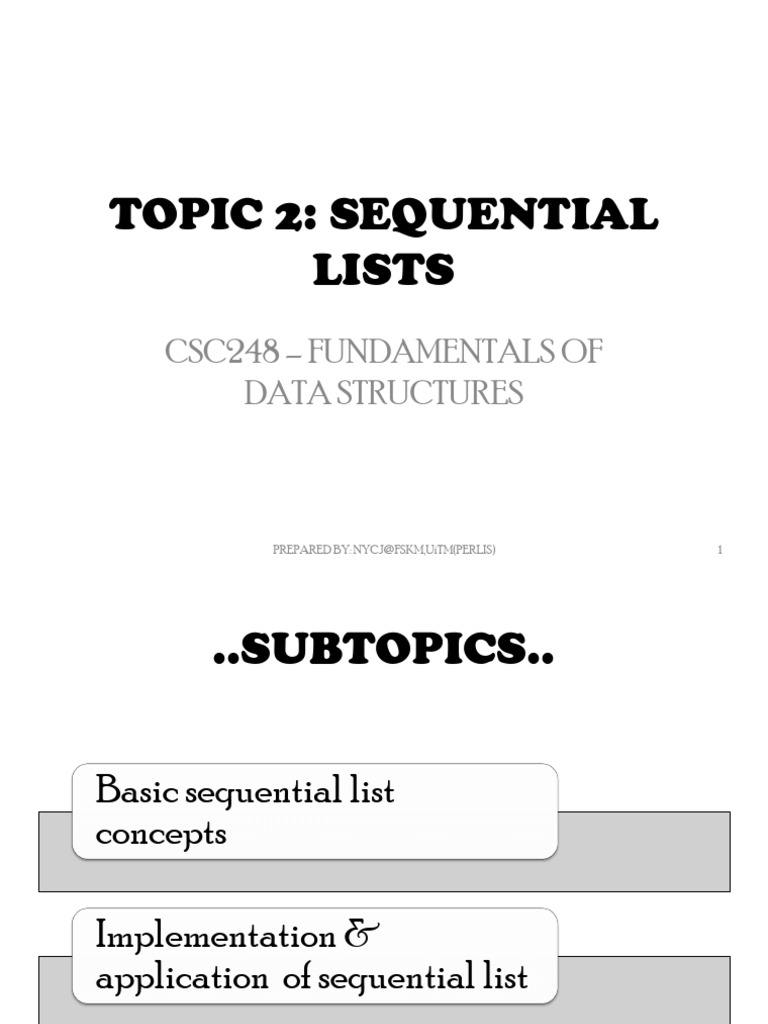 Topic 2 - Studs | PDF | Variable (Computer Science) | Object Oriented Programming