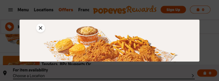 Popeyes | PDF | Cooking, Food & Wine