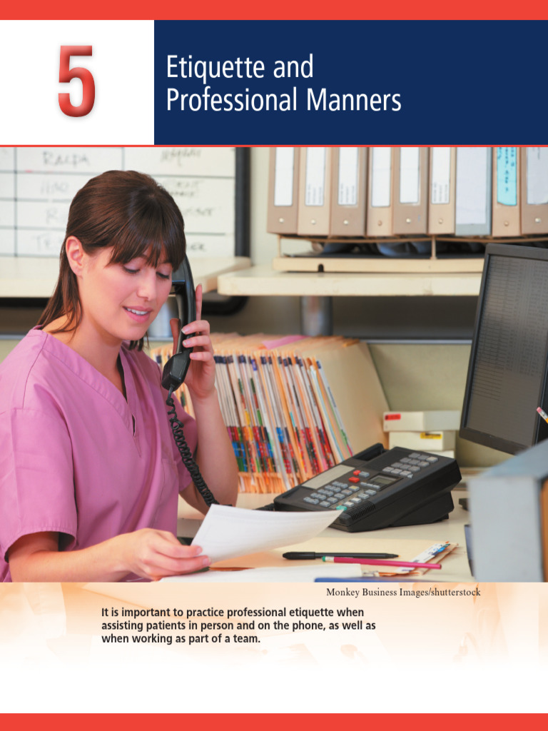 Etiquette and Professional Manners | PDF | Etiquette | Surgery