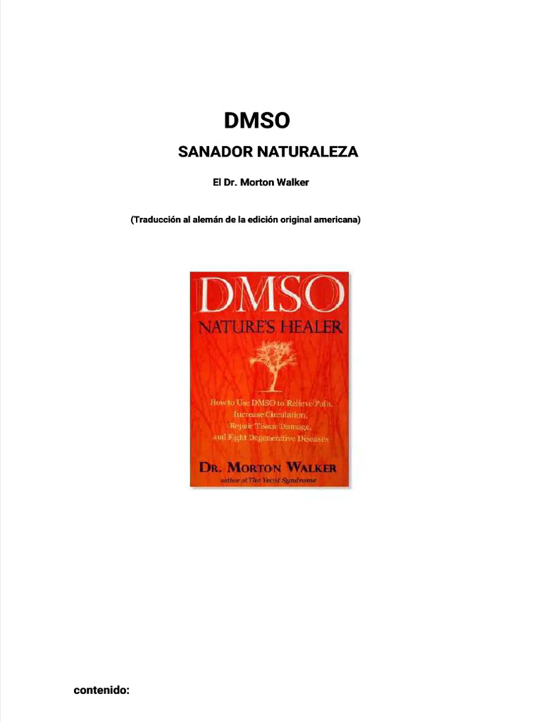 PDF Dmso DR Morton Espanol Completo - Compress | PDF