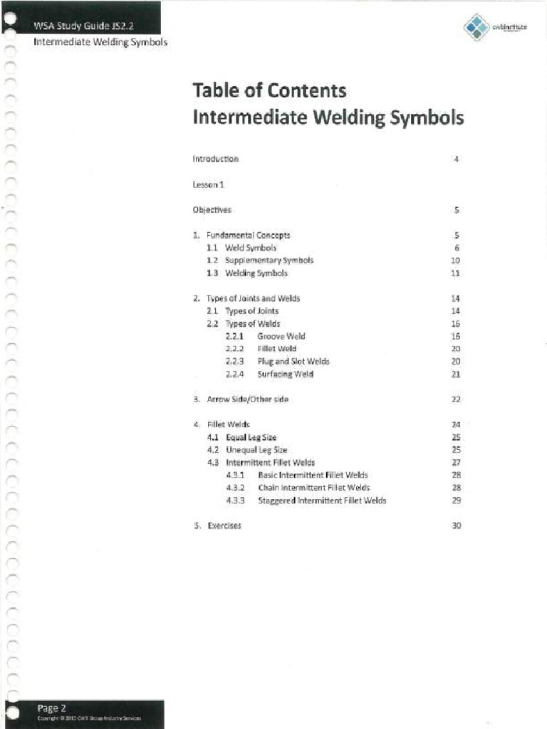 07.intermediate Welding Symbols ALU Compressed | PDF | Welding ...