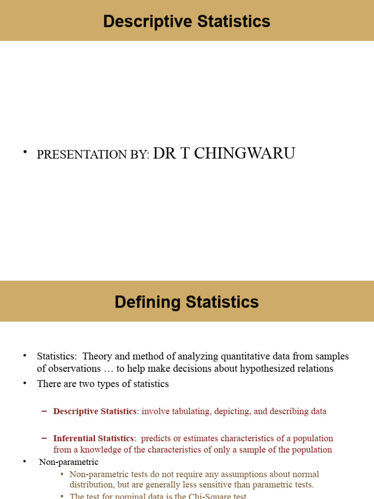 Mean, Median, Mode, Standard Deviation (Descriptive Statistics ...