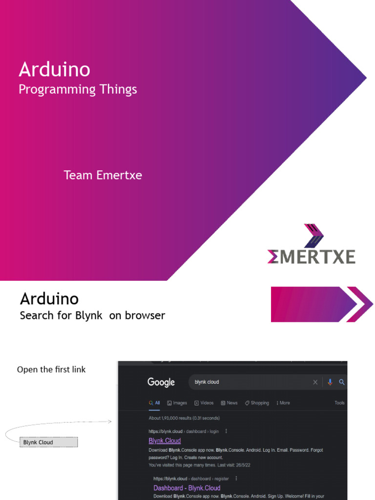 5 - Getting - Started - With - Blynk - Console - Help | PDF | Arduino | Software