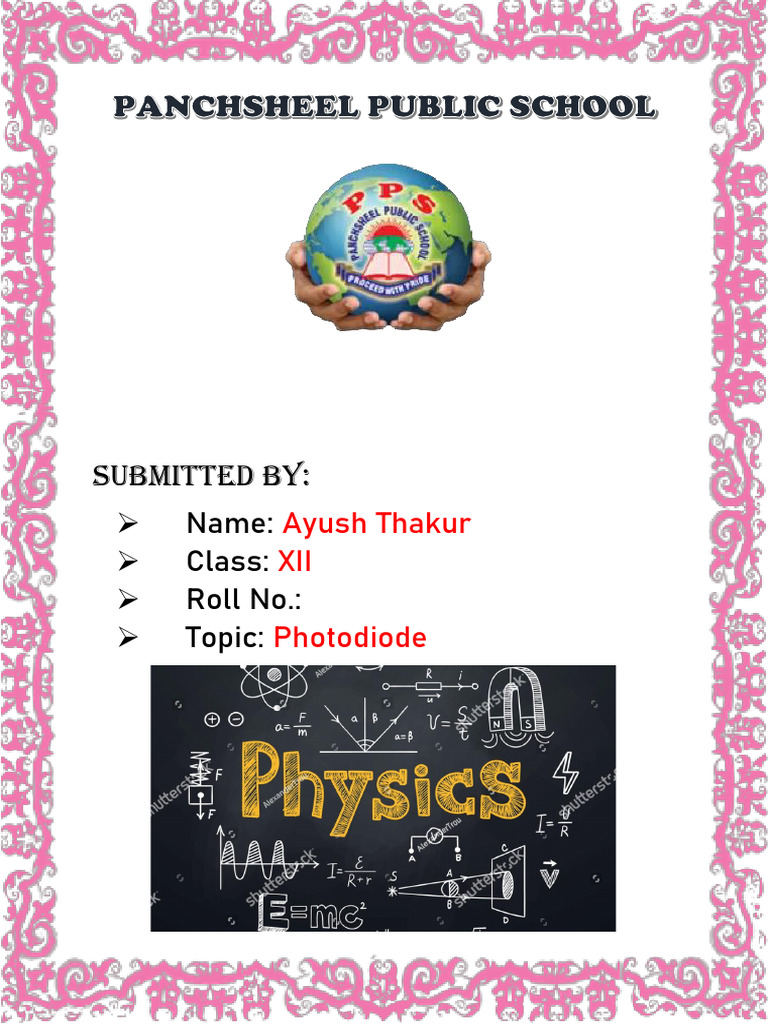 ASH Physics Project Final | PDF | Diode | Condensed Matter Physics