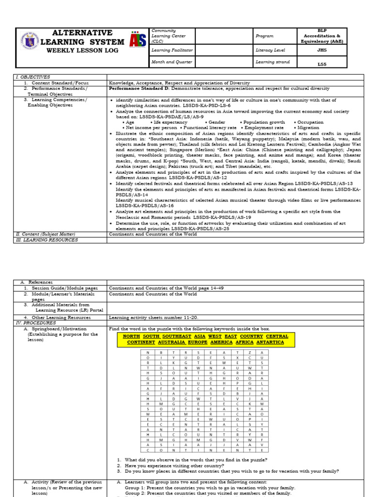 LS5 - Las 11-20 | PDF | Asia | East Asia