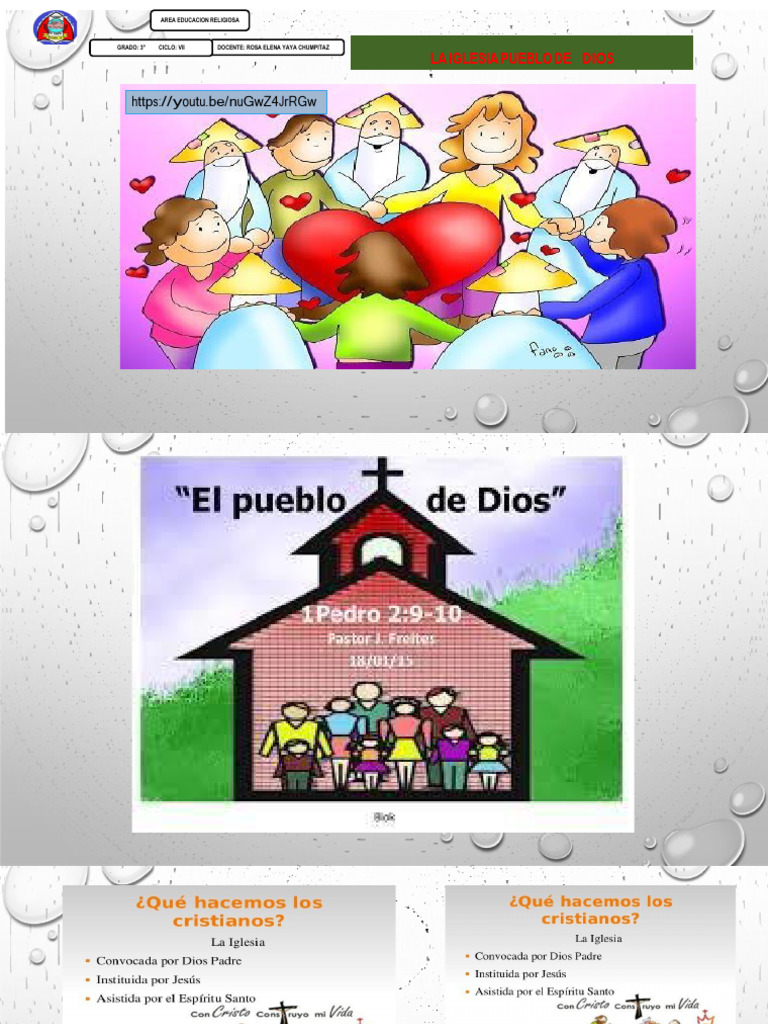 3º La Iglesia, Pueblo de Dios | PDF | Ciencias sociales