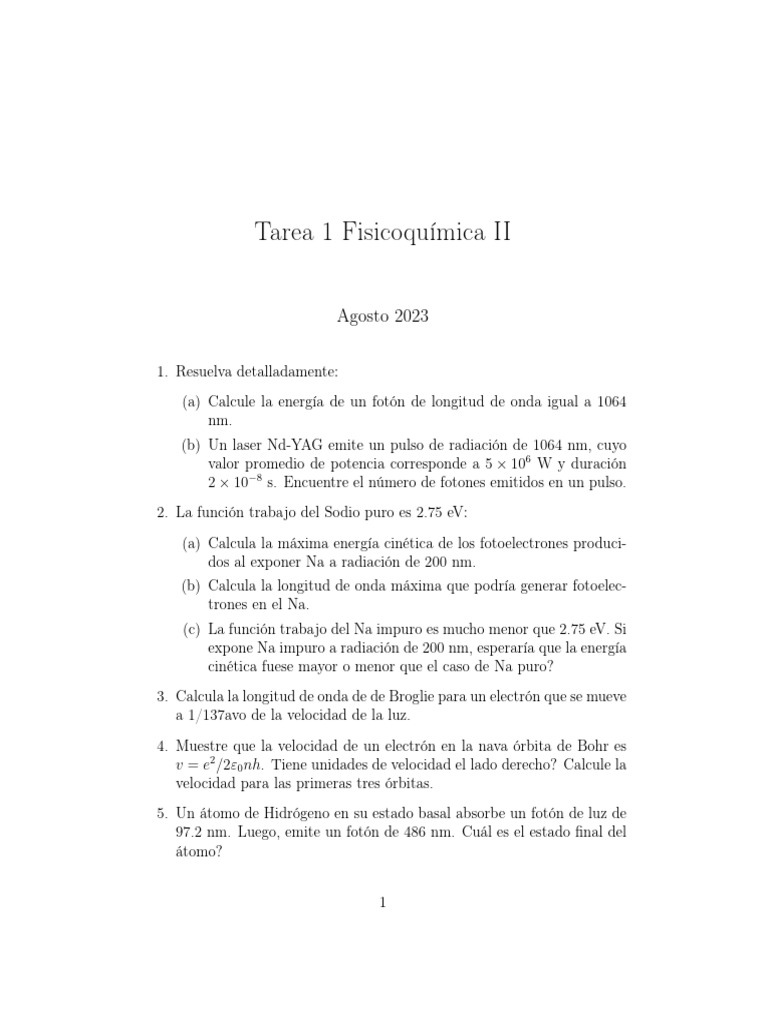 Tarea 1 | PDF