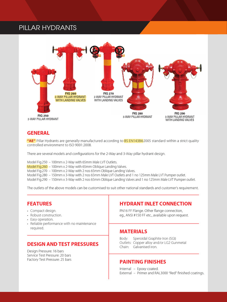 Ae Pillar Hydrant | PDF