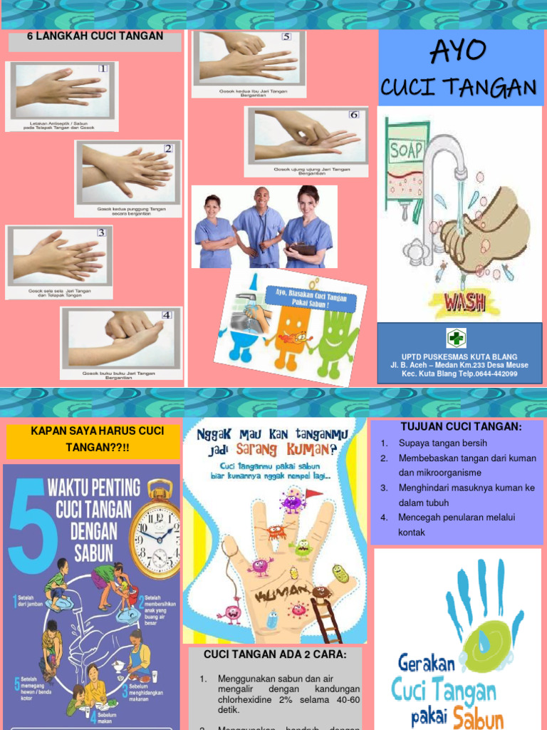 Leaflet Cuci Tangan | PDF