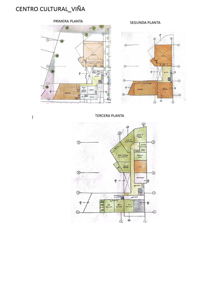 Imagen Zonificacion Centor Cultural Jeslin | PDF