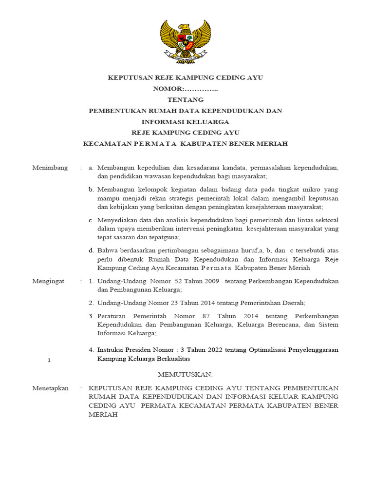 SK RDK Ceding Ayu | PDF