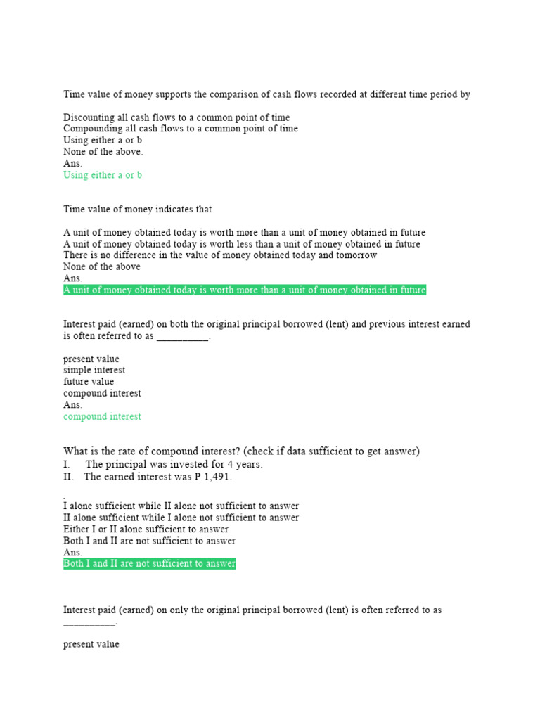 Core Review Topics | PDF | Debits And Credits | Revenue