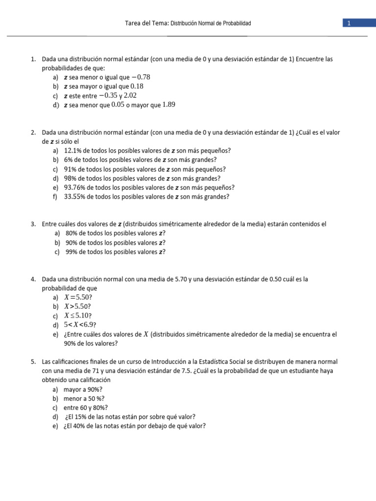 Tarea U2 T4 Actividad de Aprendizaje | PDF | Teoría estadística | Estadísticas