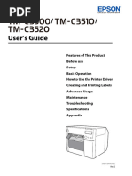 CD800 User Reference Guide | PDF | Printer (Computing) | Computer Science