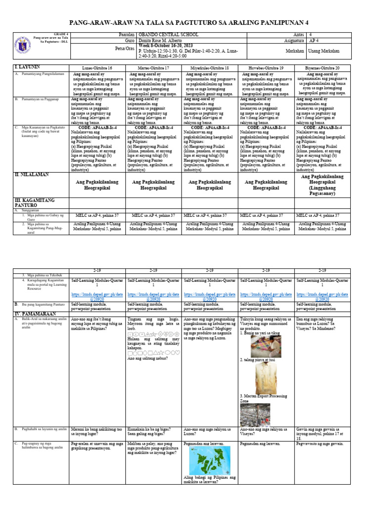 Ap - Q1 - Week 8 | PDF