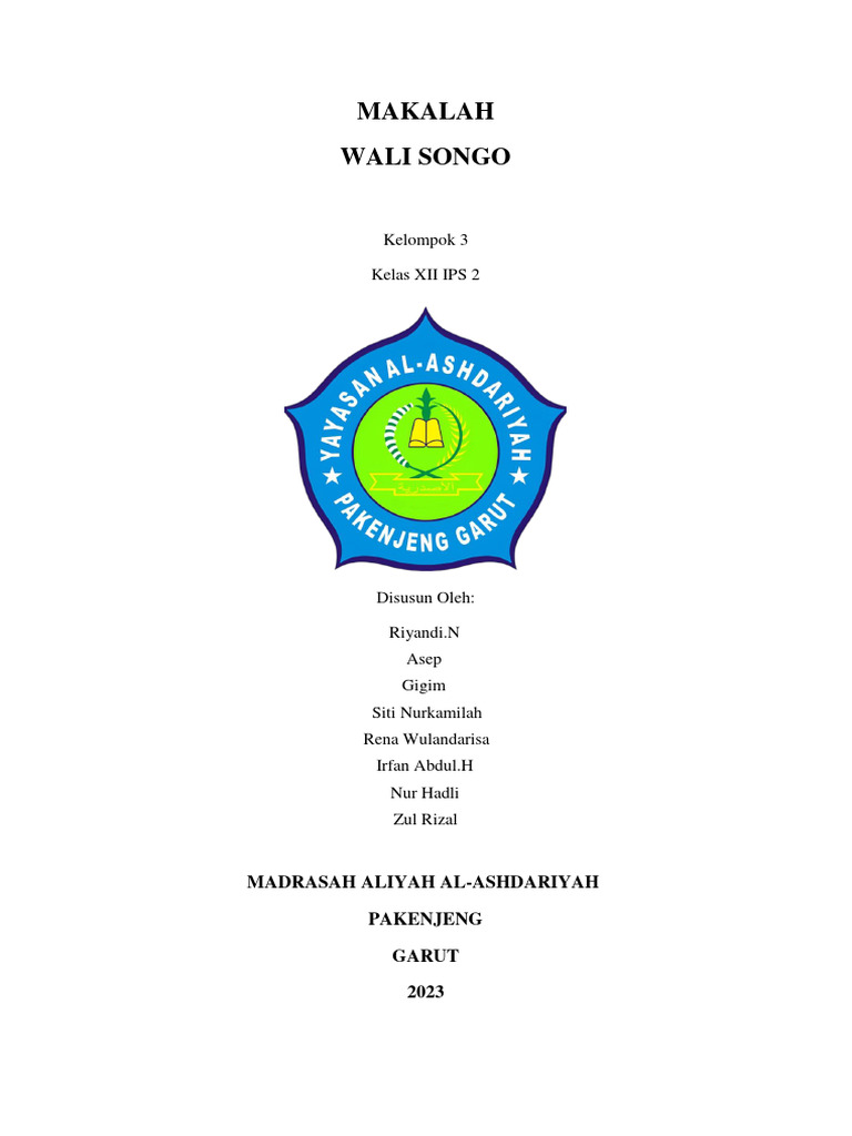 Makalah Wali Songo | PDF
