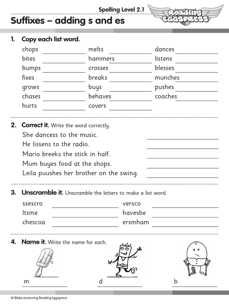 Reading Eggs Reading Activity Sheets | PDF | Language Arts & Discipline
