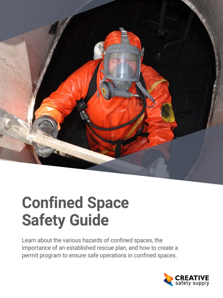 Guide-Confined Space | PDF | Occupational Safety And Health ...