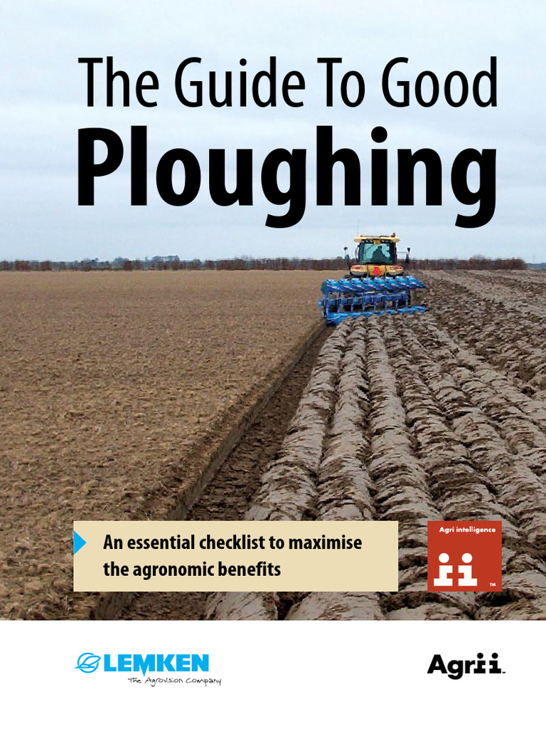 Guide to good ploughing | PDF | Plough | Agriculture