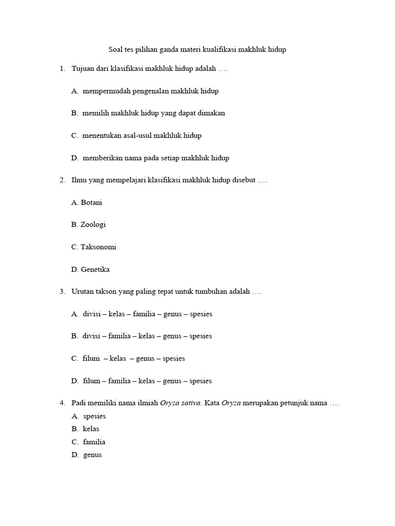 Soal Tes Ely | PDF | Kesehatan Holistik