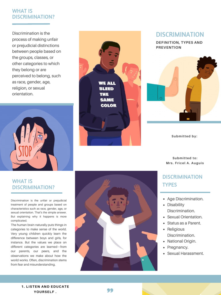 English | PDF | Discrimination | Prejudices