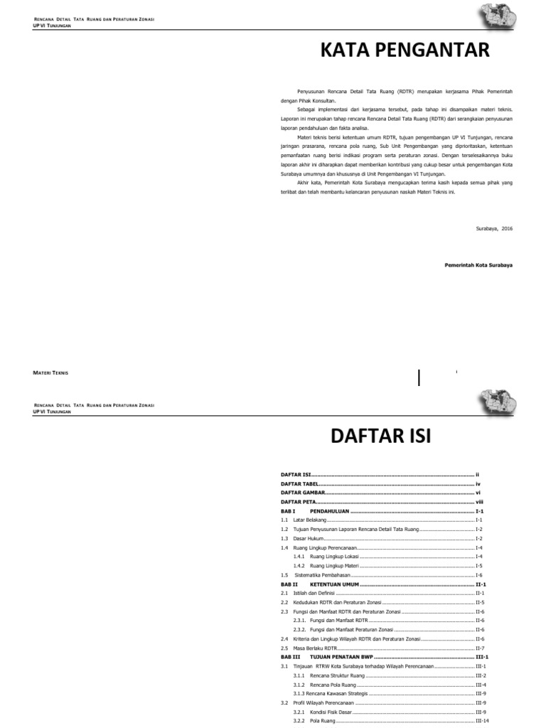 Daftar Isi Up Vi Tunjungan | PDF | Teknologi & Rekayasa