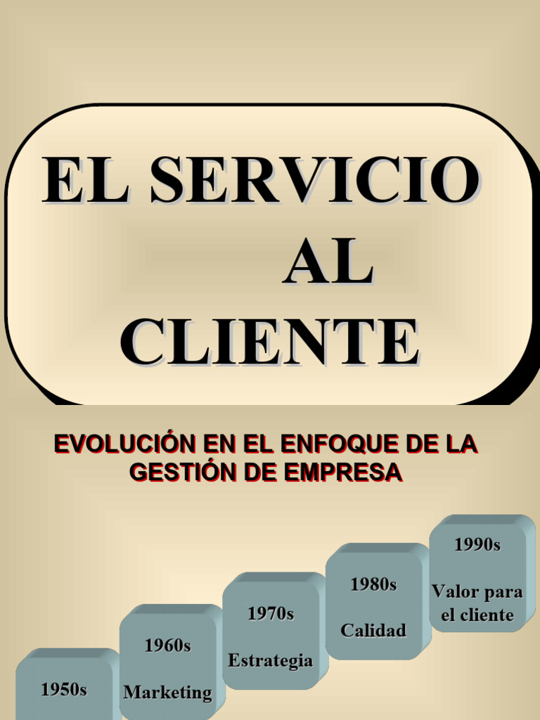 Tema 3 - Servicio Al Cliente CRD Logística I | PDF | Logística | Cliente