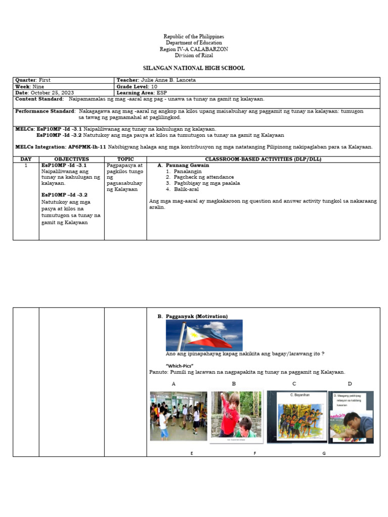Lesson Plan Co1 2023 2 | PDF