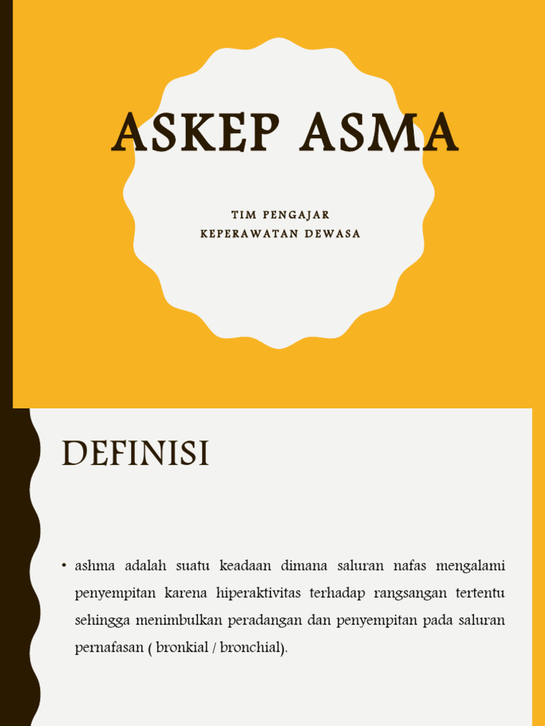 Materi 4 Askep Asma | PDF