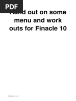 FINACLE 10 Menus-1 | PDF | Clearing (Finance) | Menu (Computing)