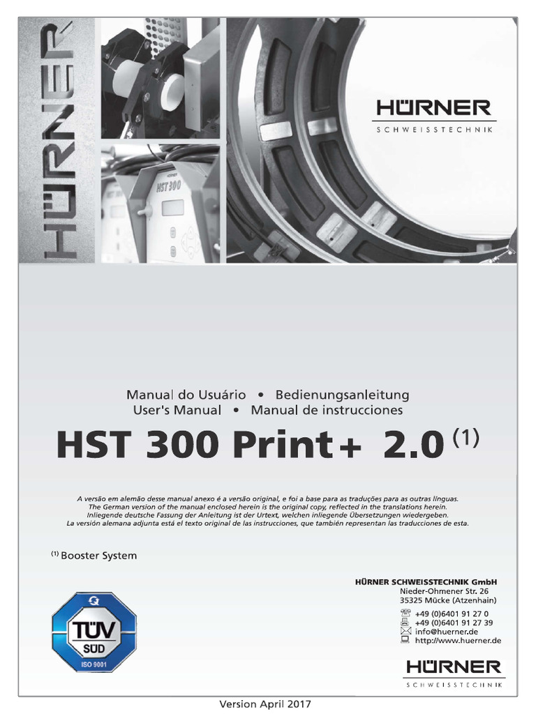 Man - HST 300 Print PL 2 0 - 201704 - BR | PDF