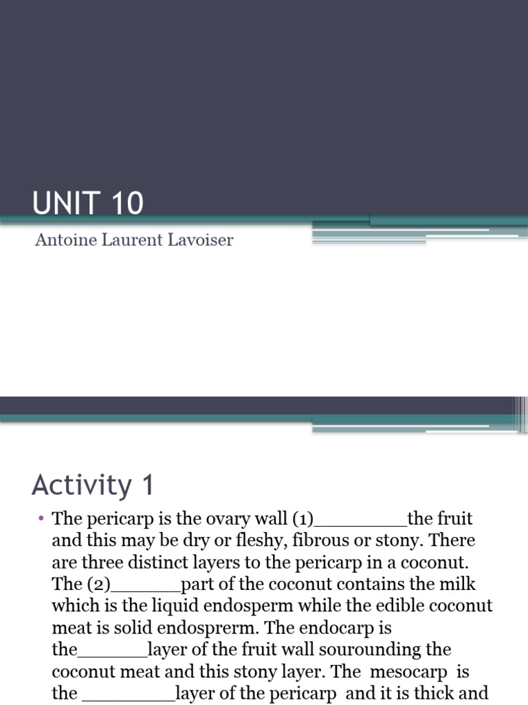 English - Unit 10 | PDF | Nature | Physical Sciences