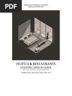5-Star Hotel Design and Service Standards | PDF | Lighting | Kitchen