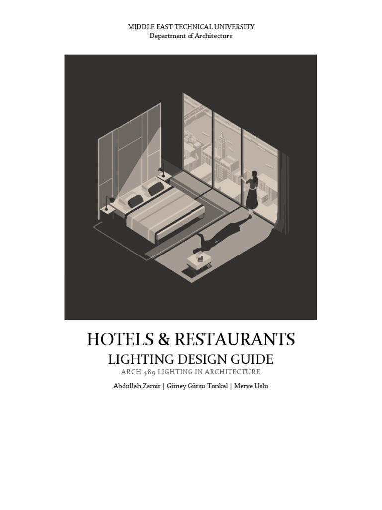 Hotels Amp Restaurants Lighting Design Guide | PDF | Lighting | Bathroom