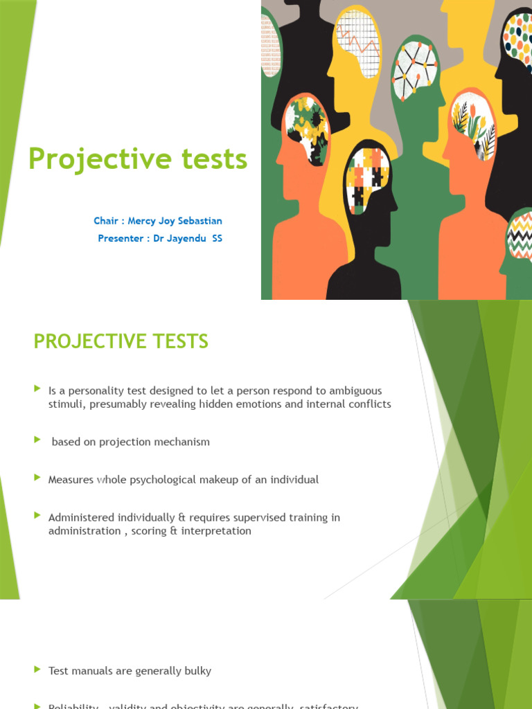 Share Projective Test-1 | PDF | Psychology | Psychological Concepts