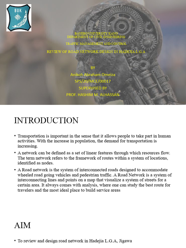 Abraham Review of Road Network Design | PDF | Road | Transport