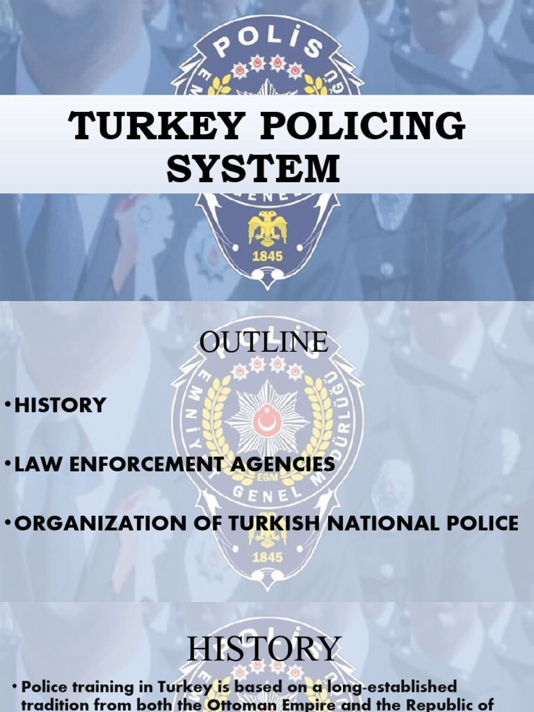 Overview of Turkish Police Structure | PDF