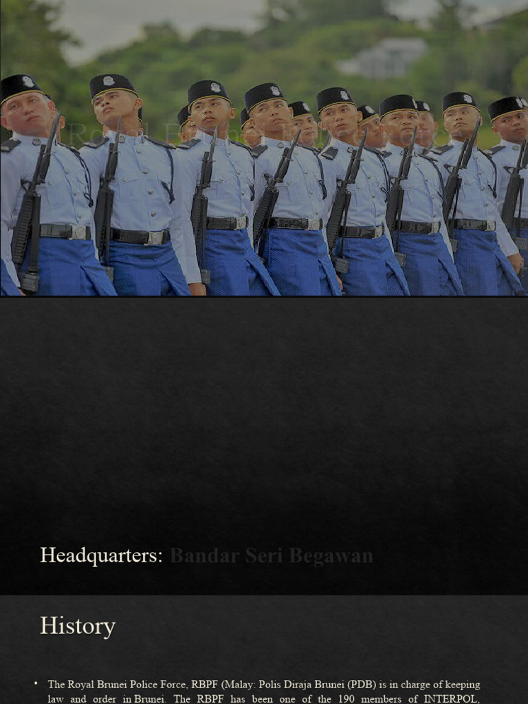 Royal Brunei Police Force | PDF | Brunei | Inspector