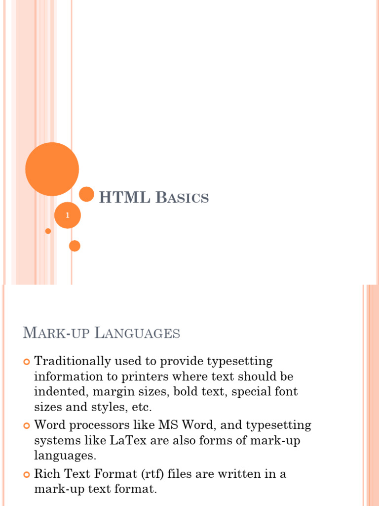 Full HTML Guide | PDF | Html Element | Html