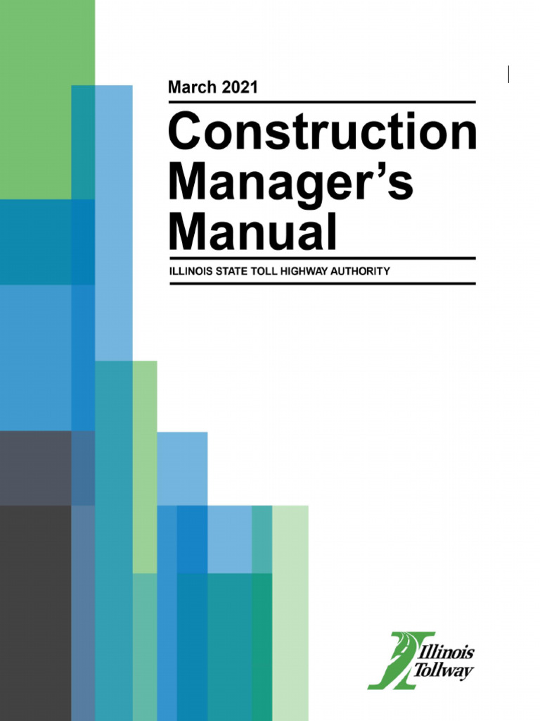 Illinois Tollway Construction Manager Manual | PDF | Quality Assurance ...