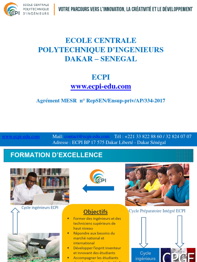 ECPI Dakar Brochure | PDF