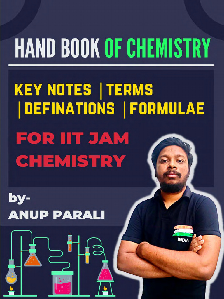 IIT JEE Chemistry Handbook by Anup Parali | PDF | Mole (Unit) | Atomic
