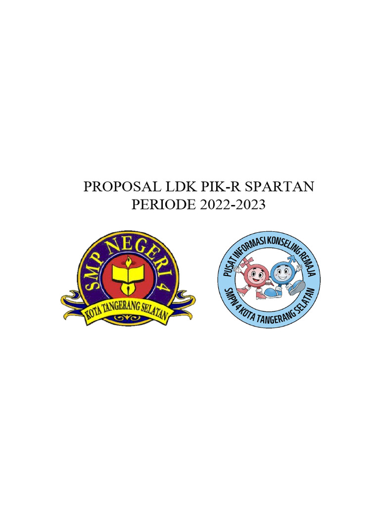 PROPOSAL LDK PIK Tahun 2023 | PDF